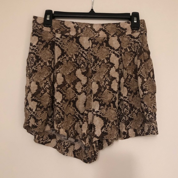 H&M | Shorts | Hm Snake Print Shorts | Poshmark
